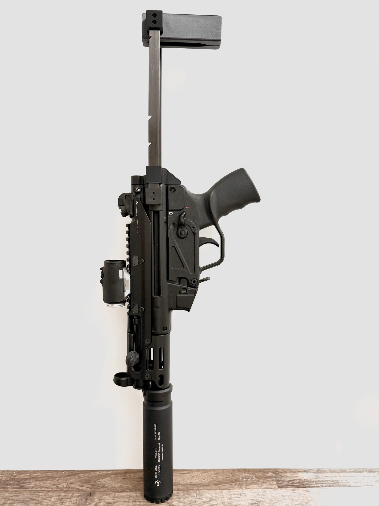 MP5K Carbon Fiber Telescoping Brace – Barak Defense